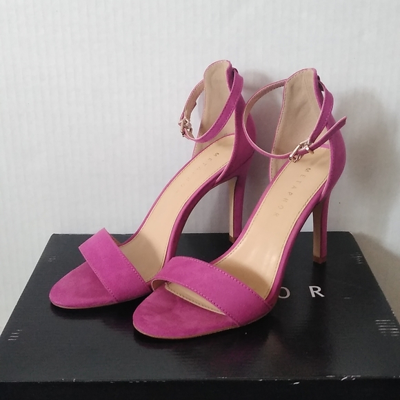 Metaphor | Shoes | Metaphor Talula Pink Strappy Heels | Poshmark